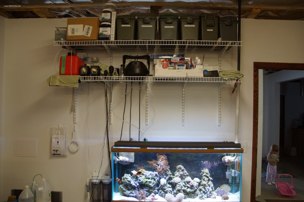 New sump stand in progress | Reef DVMs